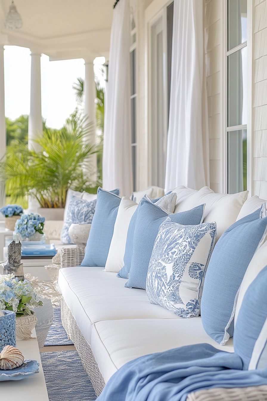29 Coastal Preppy Interior Ideas to Add Classic Coastal Style - My ...