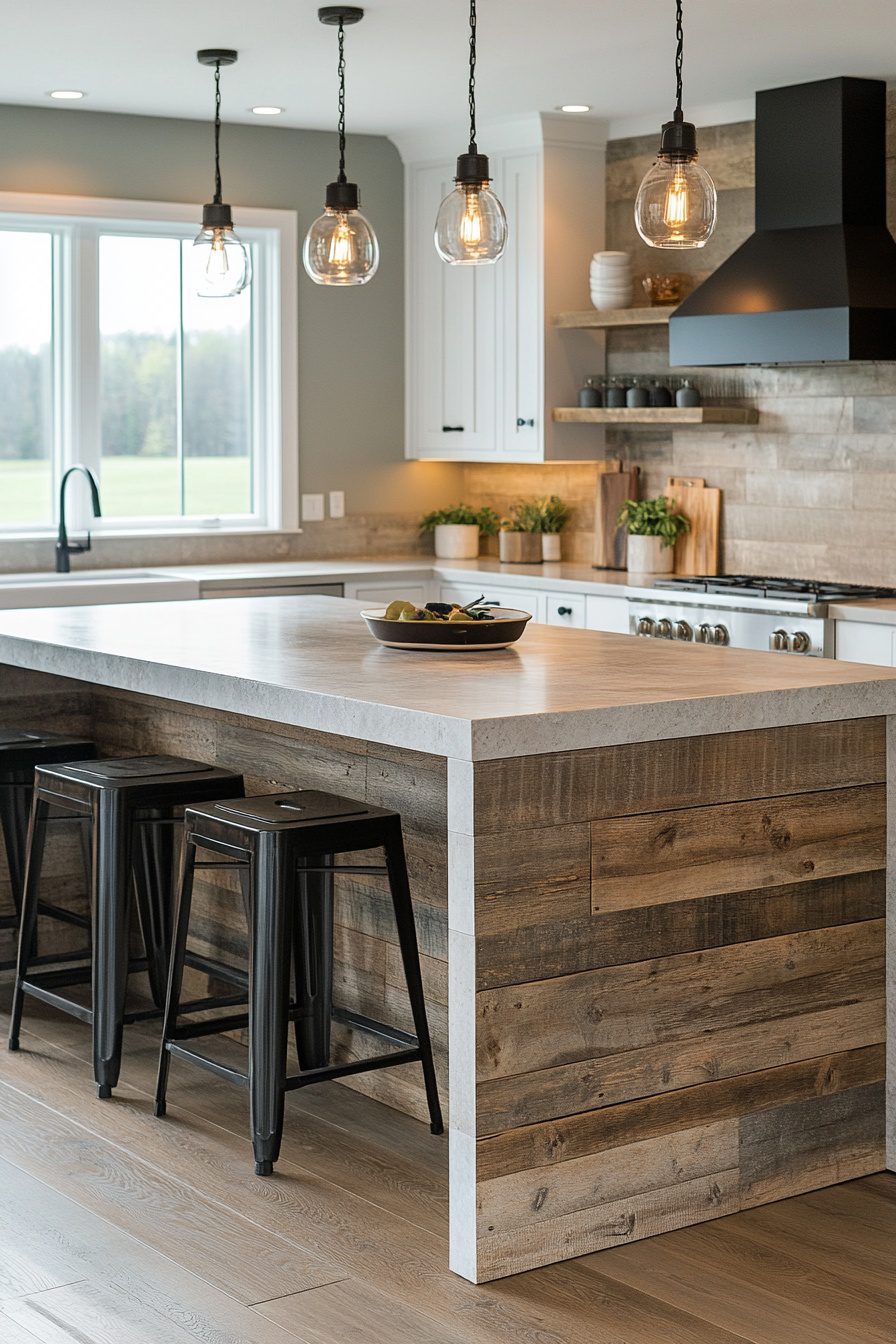 29 Rustic Modern Kitchen Ideas for a Perfect Blend of Cozy and ...