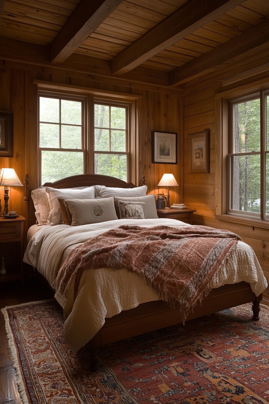 29 Small Cabin Interior Bedroom Ideas That Blend Function and Beauty ...