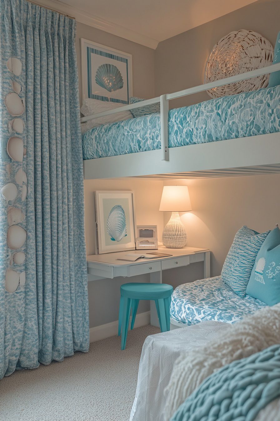 29 Coastal Preppy Dorm Room Ideas to Elevate Your Dorm with Seaside ...