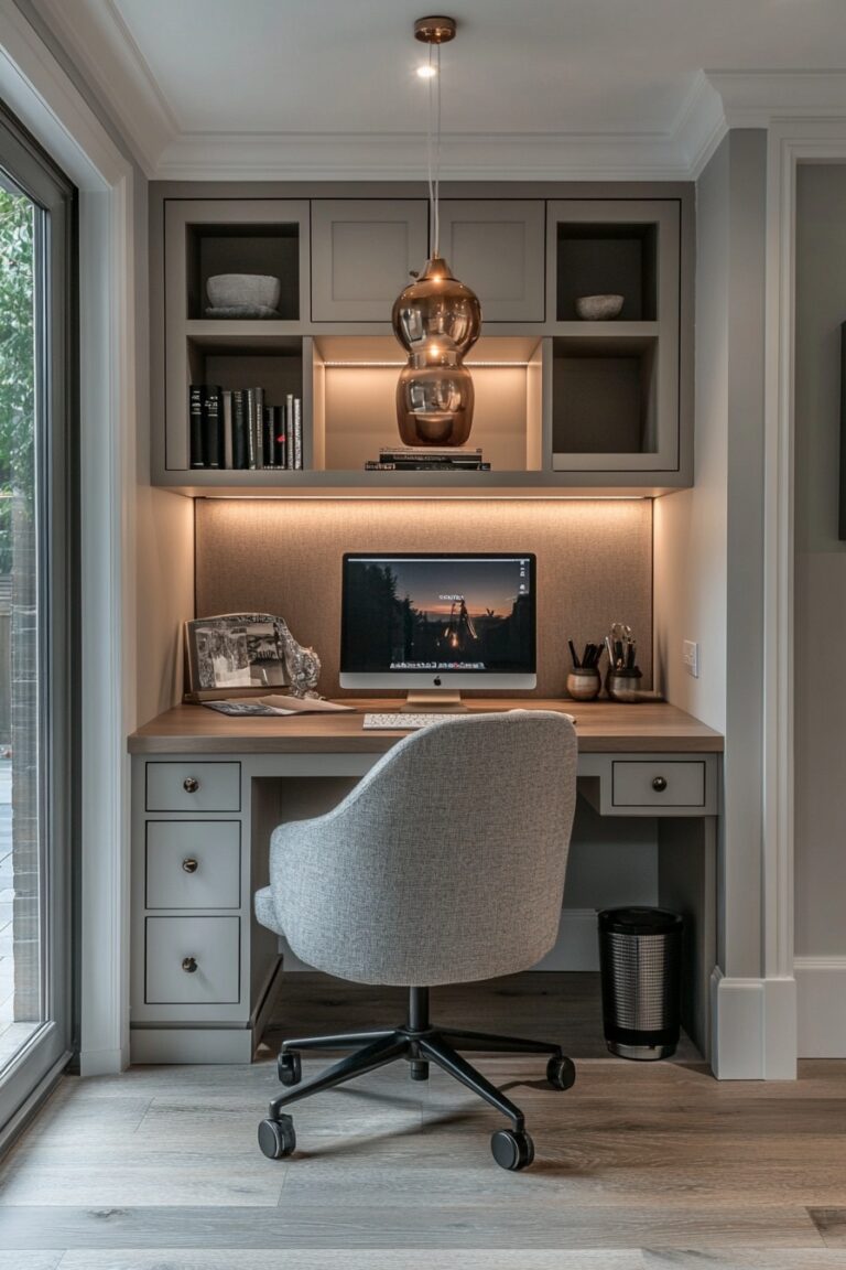 29 Tiny Apartment Home Office Ideas for Designing a Chic and Efficient ...