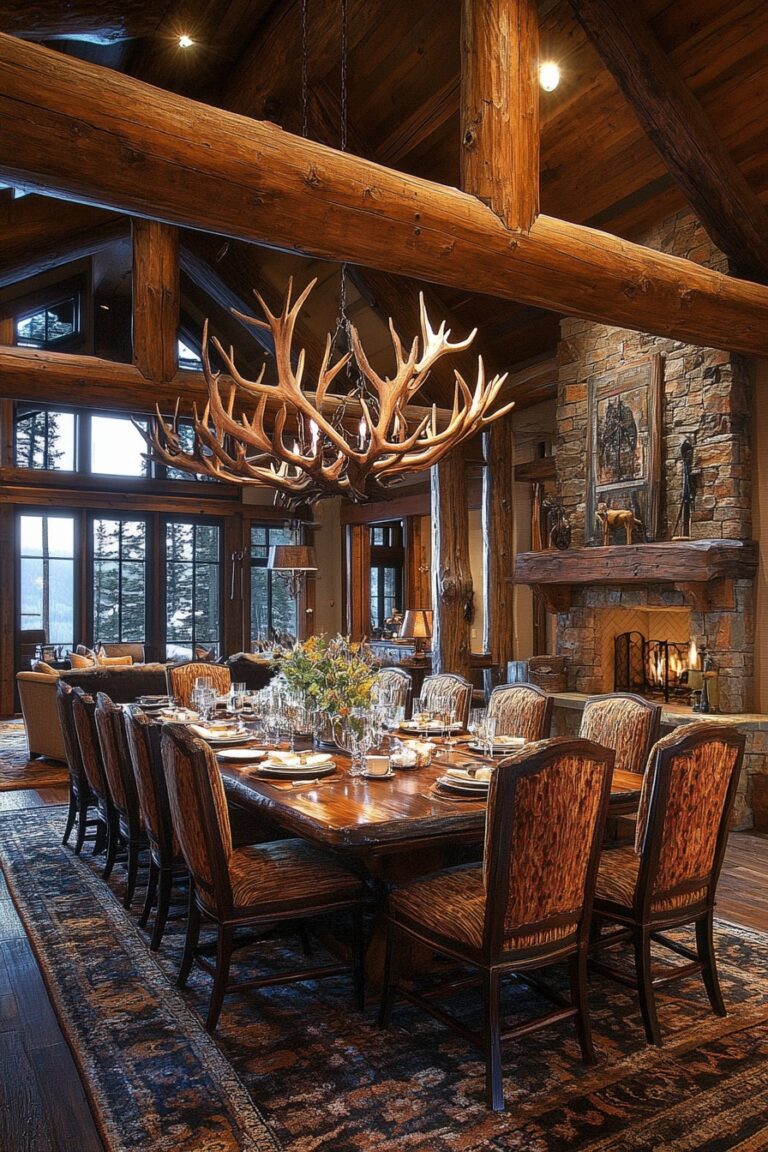 29 Cabin Decorating Ideas for a Relaxing Mountain Getaway - My Elegant Home