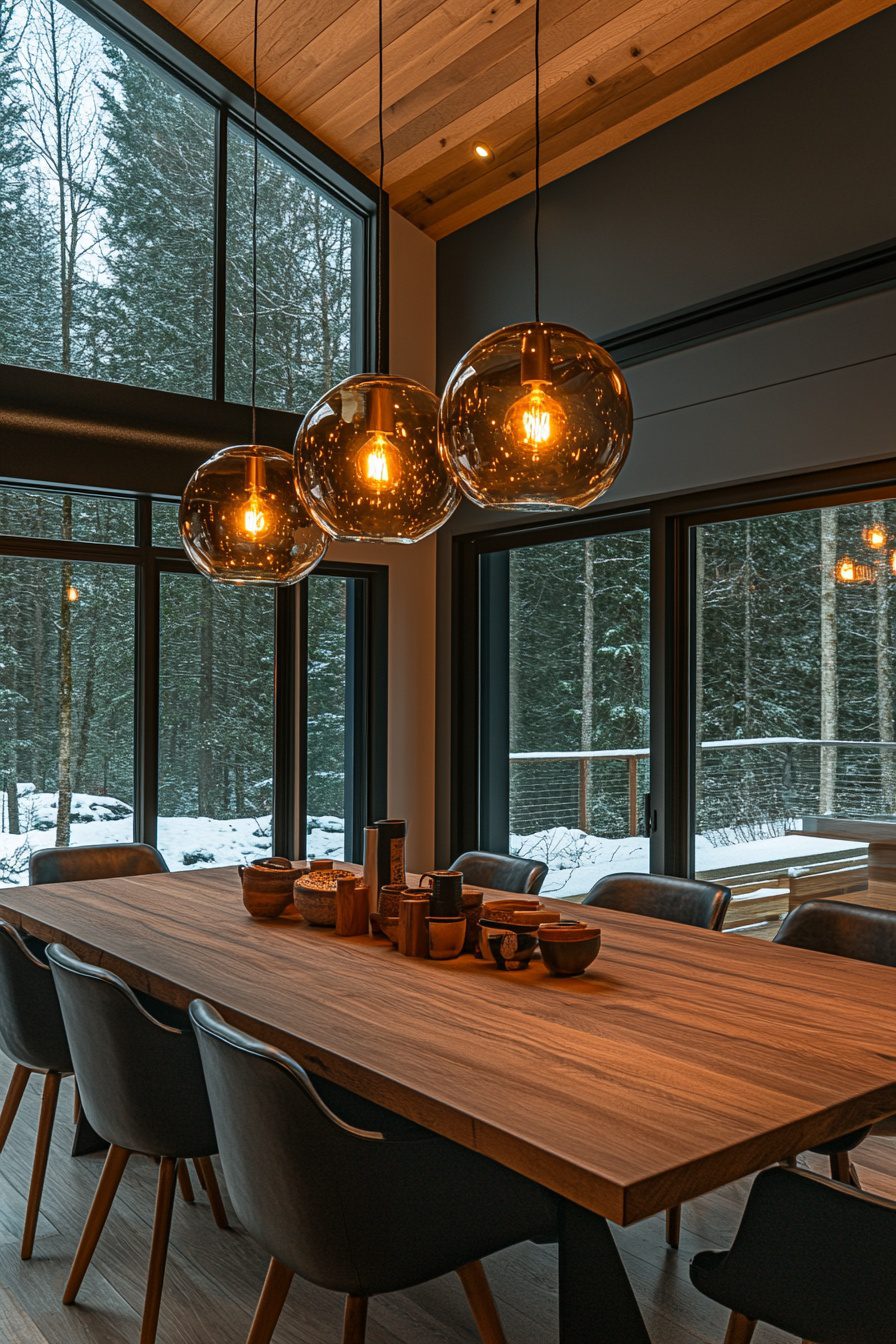 29 Modern Cabin Interior Design Ideas for a Perfect Balance of Comfort ...