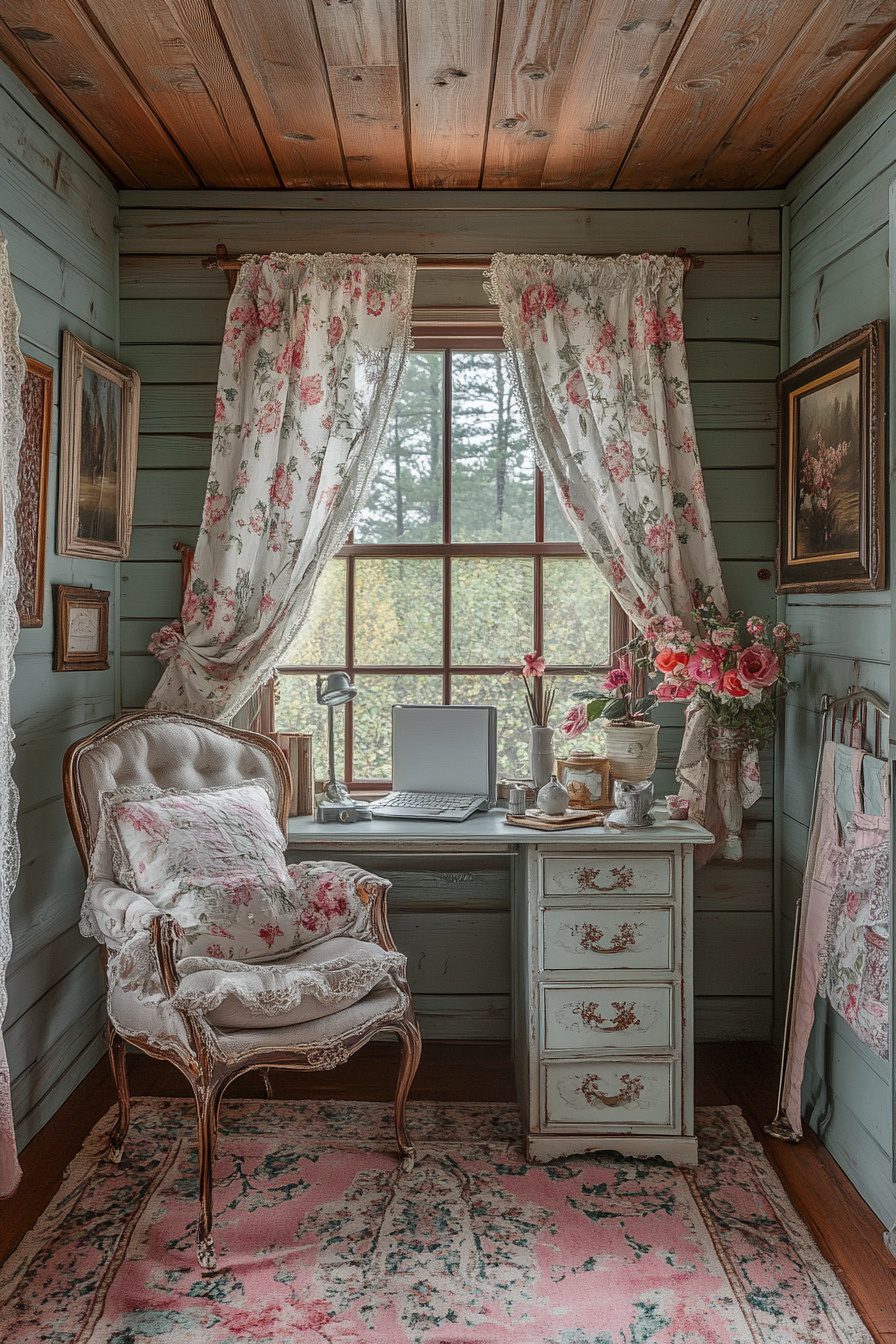 29 Small Cabin Office Ideas for Crafting a Comfortable and Efficient ...