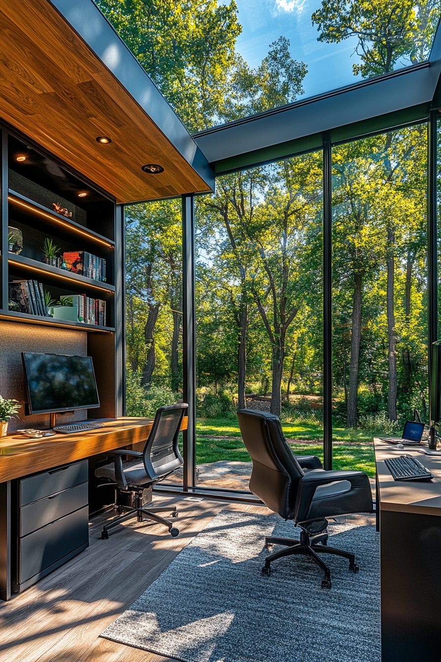 29 Small Cabin Office Ideas for Crafting a Comfortable and Efficient ...