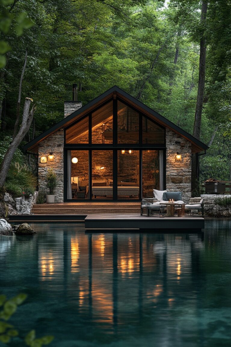 29 Small Cabin Exterior Ideas for a Beautiful and Functional Outdoor ...