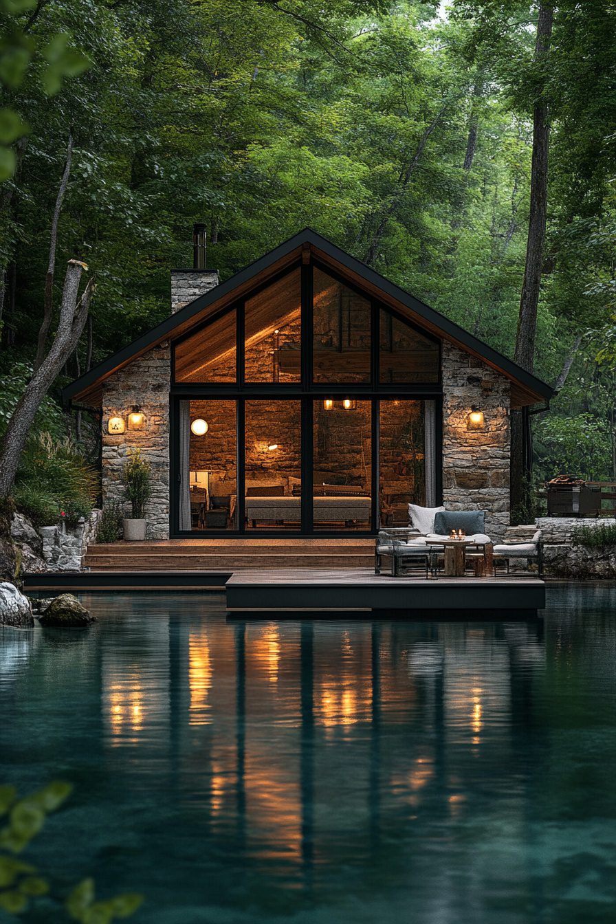 29 Small Cabin Exterior Ideas for a Beautiful and Functional Outdoor ...
