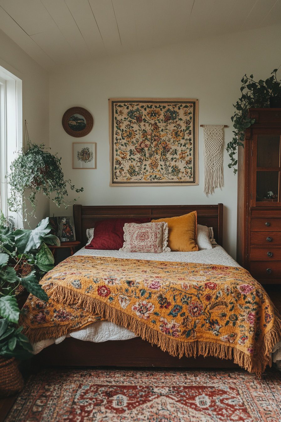 29 Eclectic Boho Bedroom Ideas for a Stylish Makeover - My Elegant Home