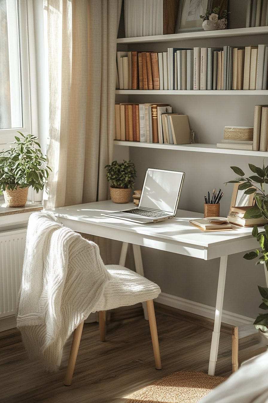 29 Tiny Apartment Home Office Ideas for Designing a Chic and Efficient ...