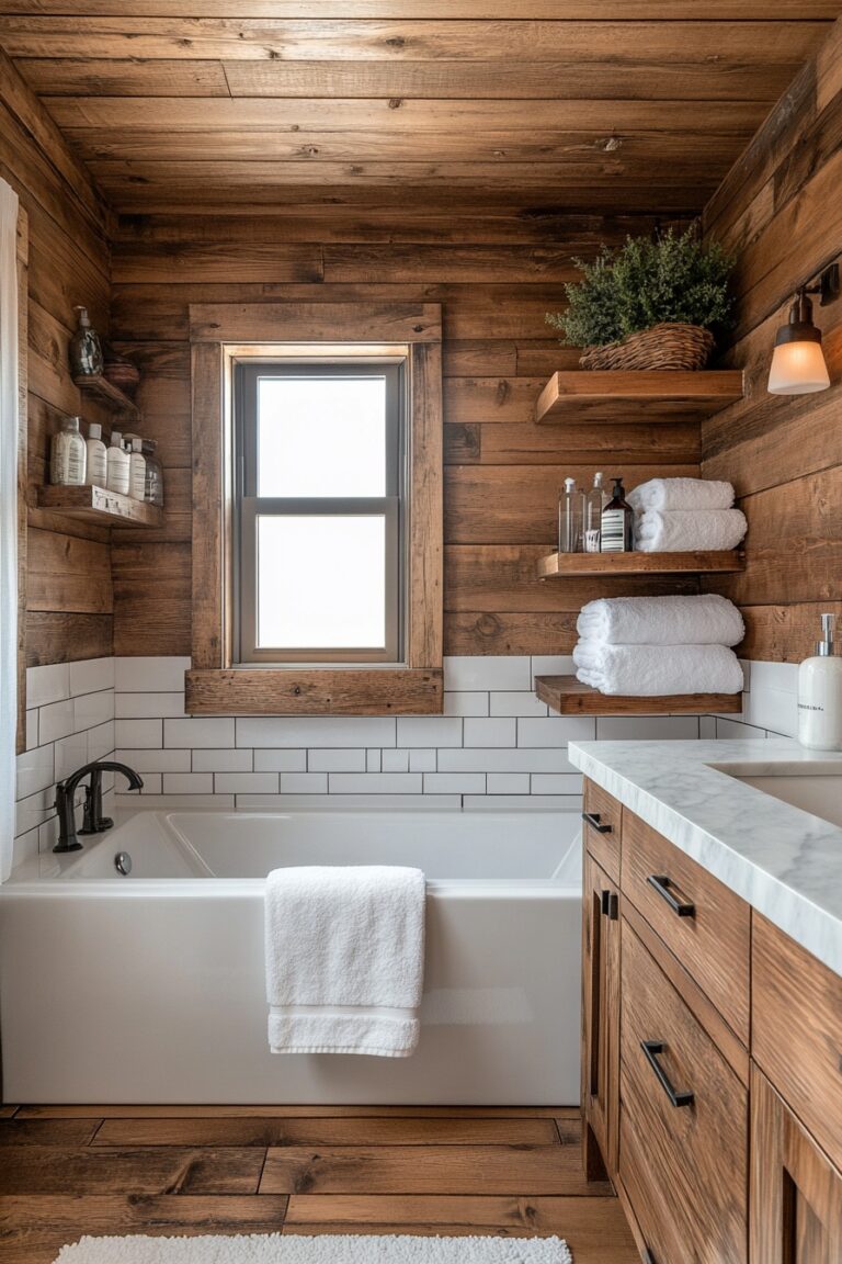 29 Small Cabin Bathroom Ideas for Creating a Cozy and Functional Space ...