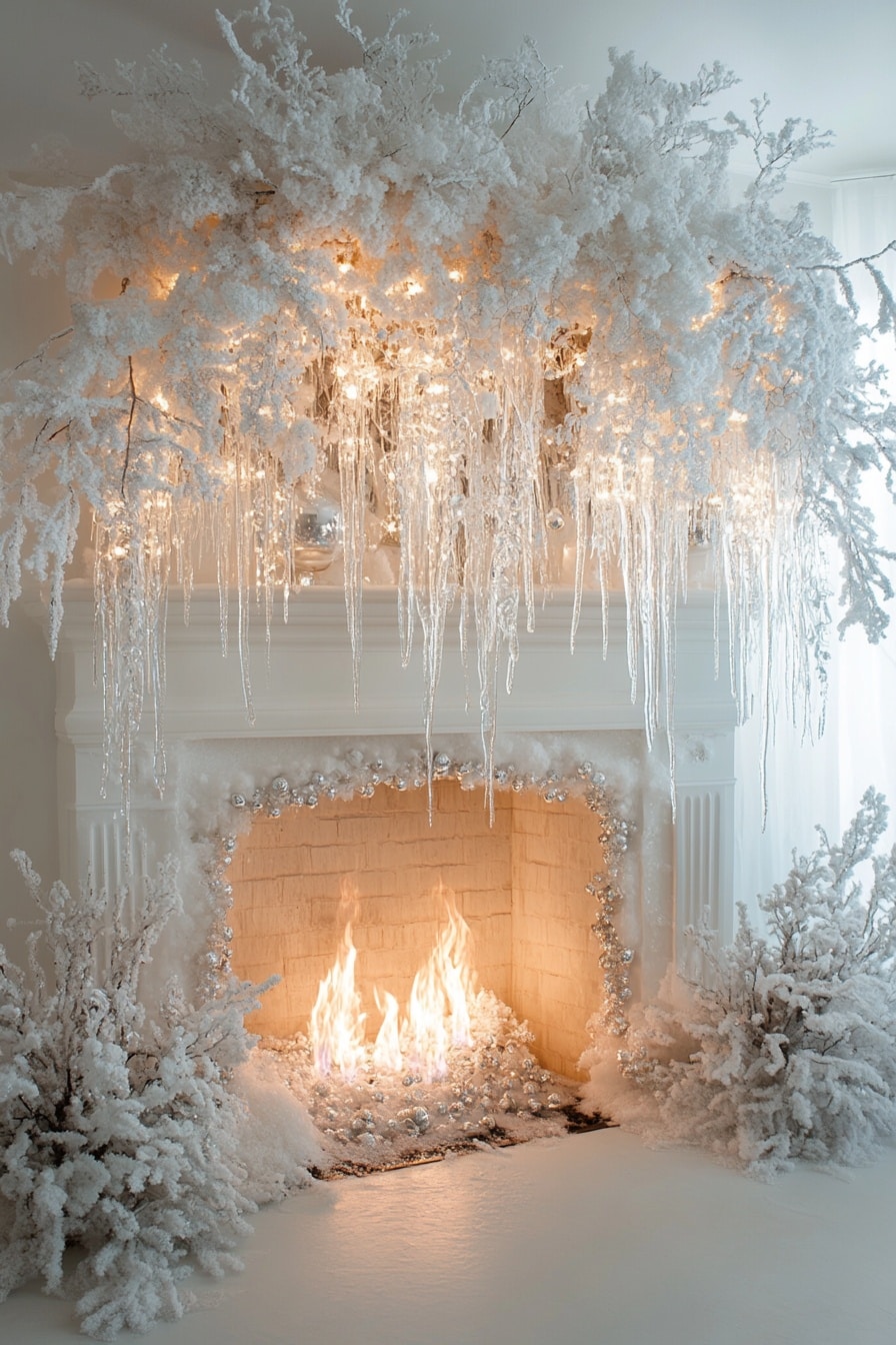 29 Fireplace Christmas Decorations for a Magical Holiday Ambience - My ...