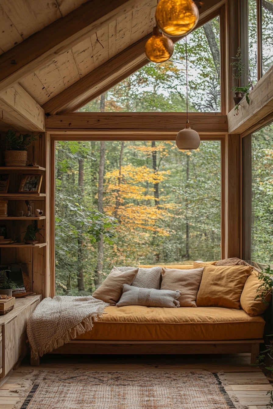 29 Small Cabin Interior with Loft Ideas to Maximize Space and Style ...