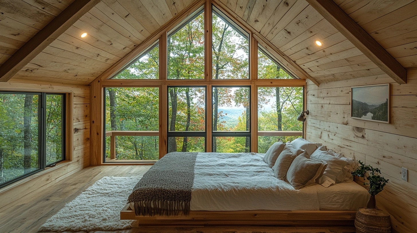 29 Small Cabin Interior with Loft Ideas to Maximize Space and Style ...