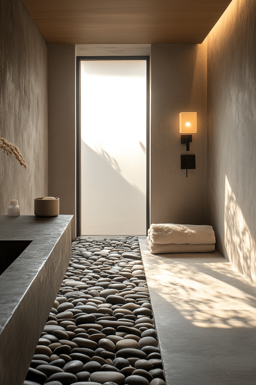 29 Wabi Sabi Bathroom Ideas for a Timeless and Calming Retreat - My Elegant Home