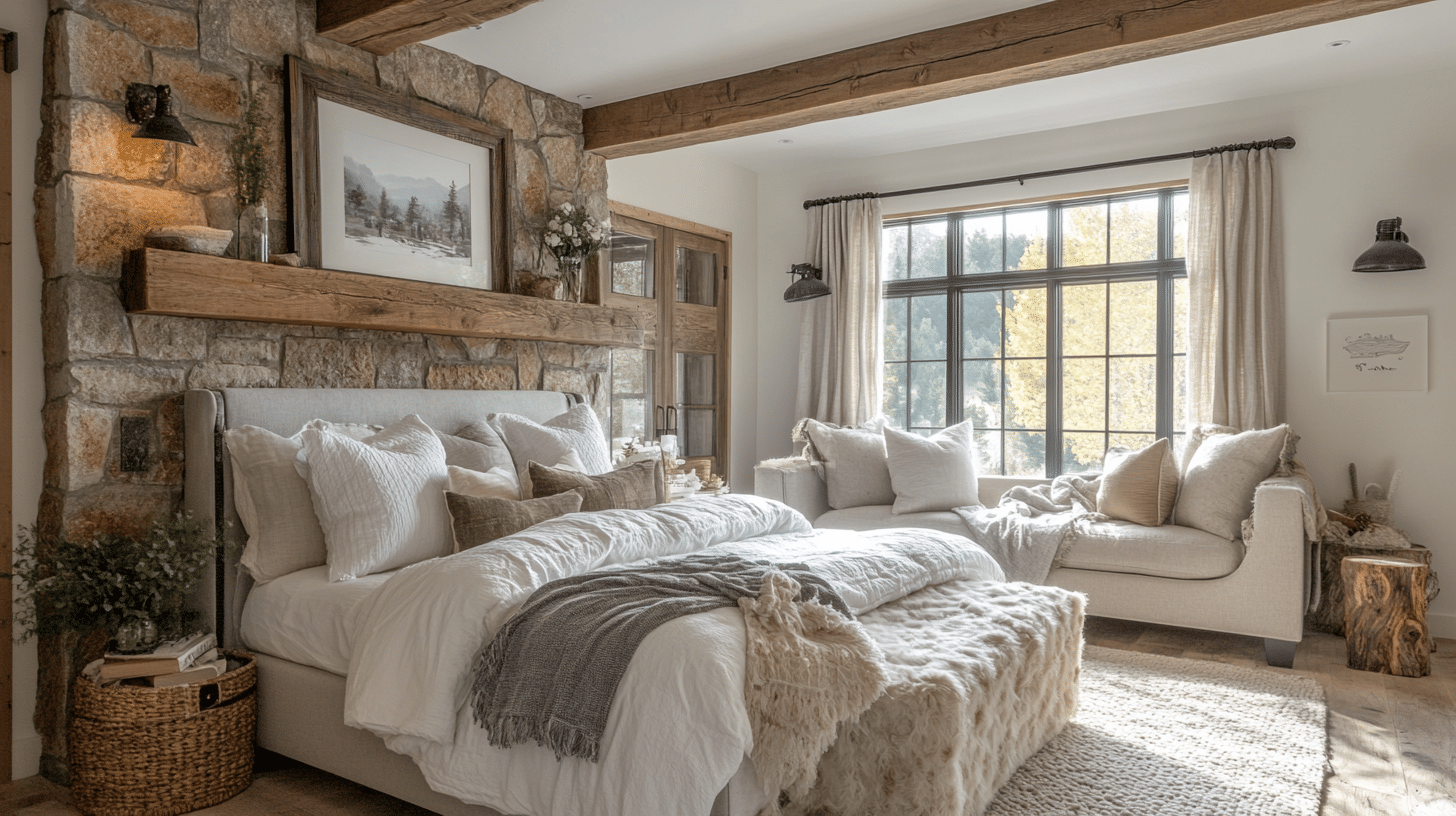 29 Rustic Farmhouse Bedroom Ideas for a Cozy and Charming Retreat - My Elegant Home