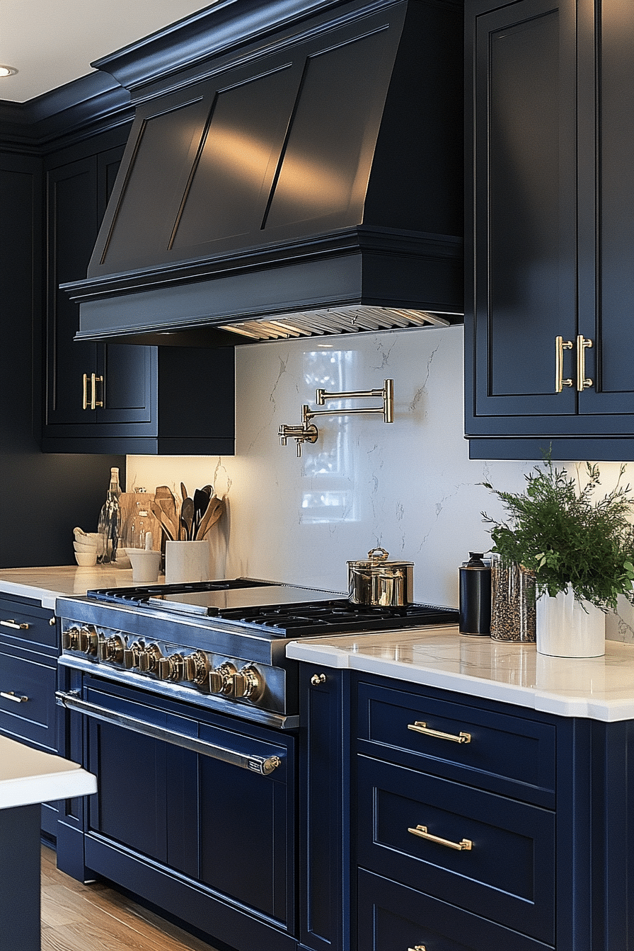 19 Blue Kitchen Cabinets to Make Your Kitchen Feel Fresh and Trendy ...
