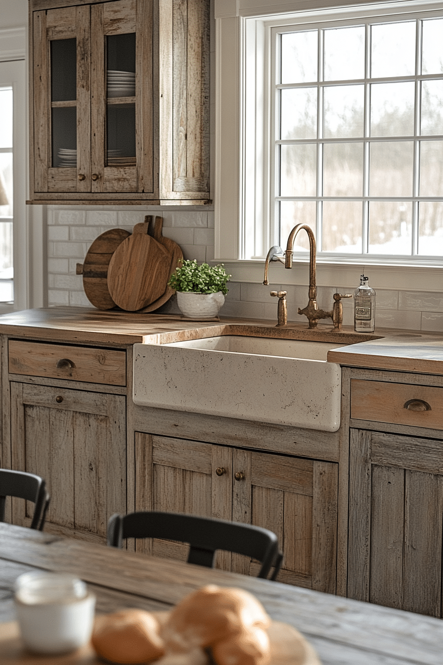 19 Rustic Kitchen Cabinets to Make Your Kitchen Feel Like a Charming ...