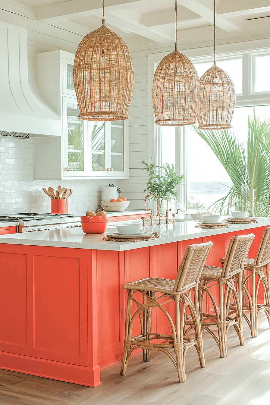 19 Red Kitchen Cabinets to Make Your Kitchen Shine with Color and ...