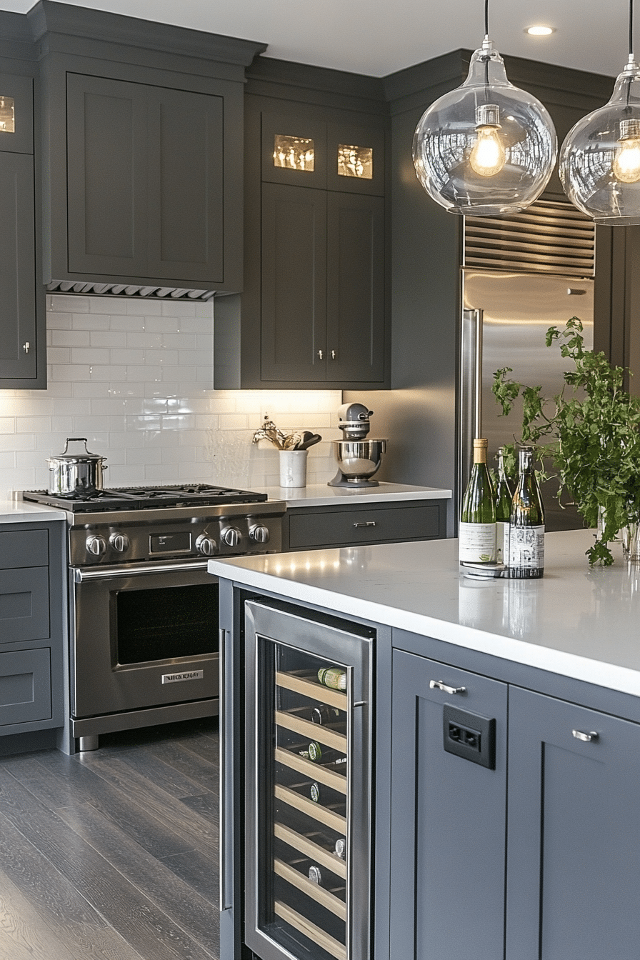 19 Gray Kitchen Cabinets for Designing a Versatile and Classy Kitchen ...