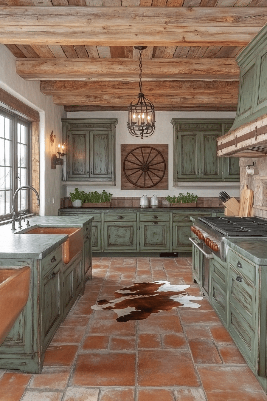 19 Rustic Kitchen Cabinets to Make Your Kitchen Feel Like a Charming ...