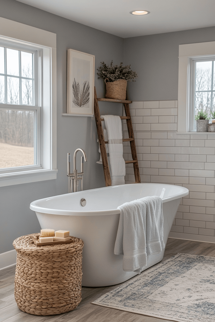 29 Small Bathroom with Tub Ideas to Enhance Your Home’s Bathroom Charm ...