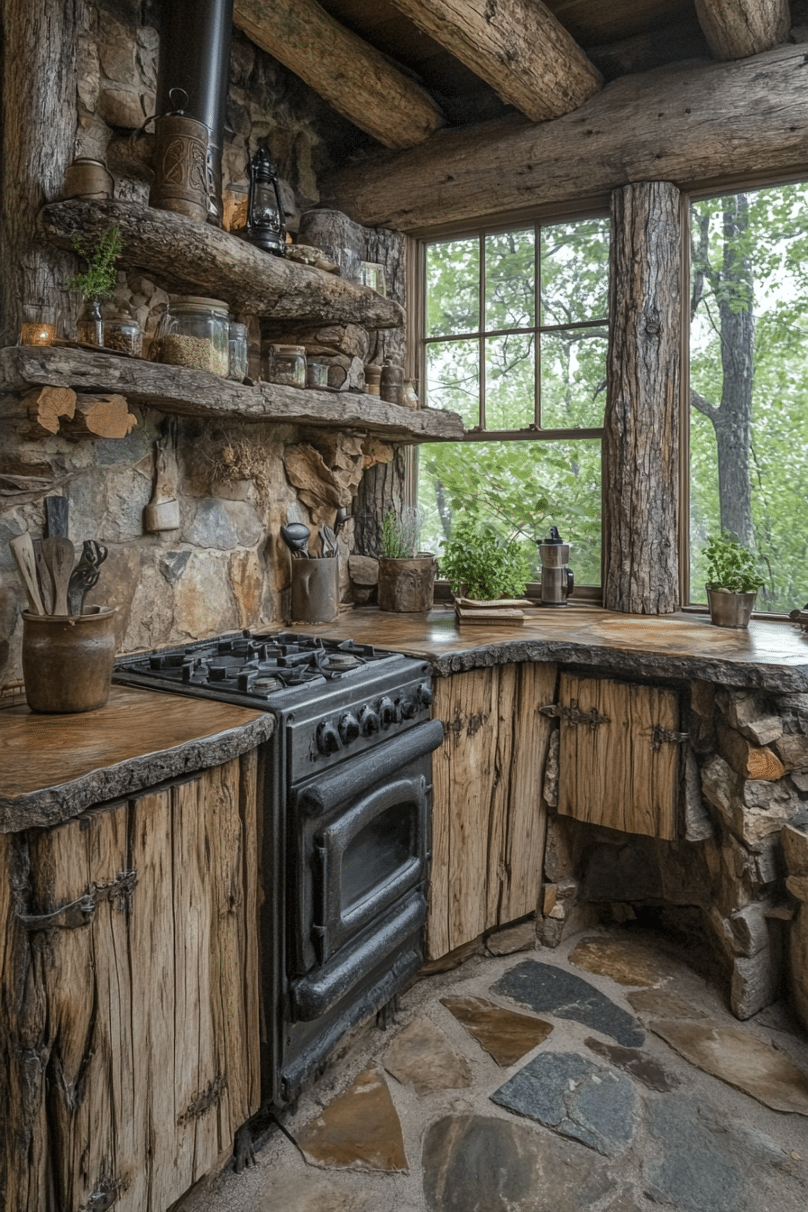 19 Rustic Kitchen Cabinets to Make Your Kitchen Feel Like a Charming ...