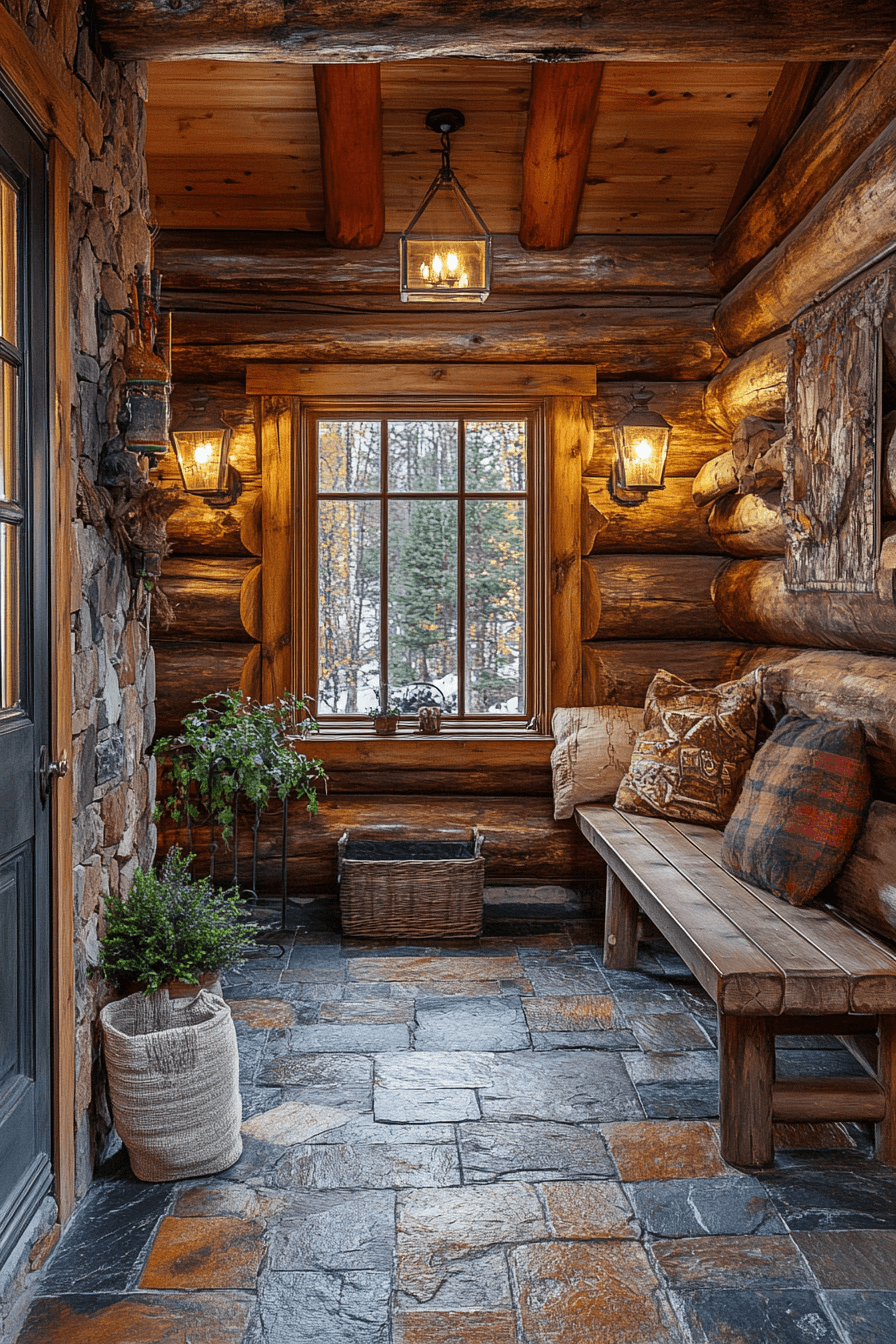 29 Log Home Interiors for a Harmonious Design That Brings Nature to ...