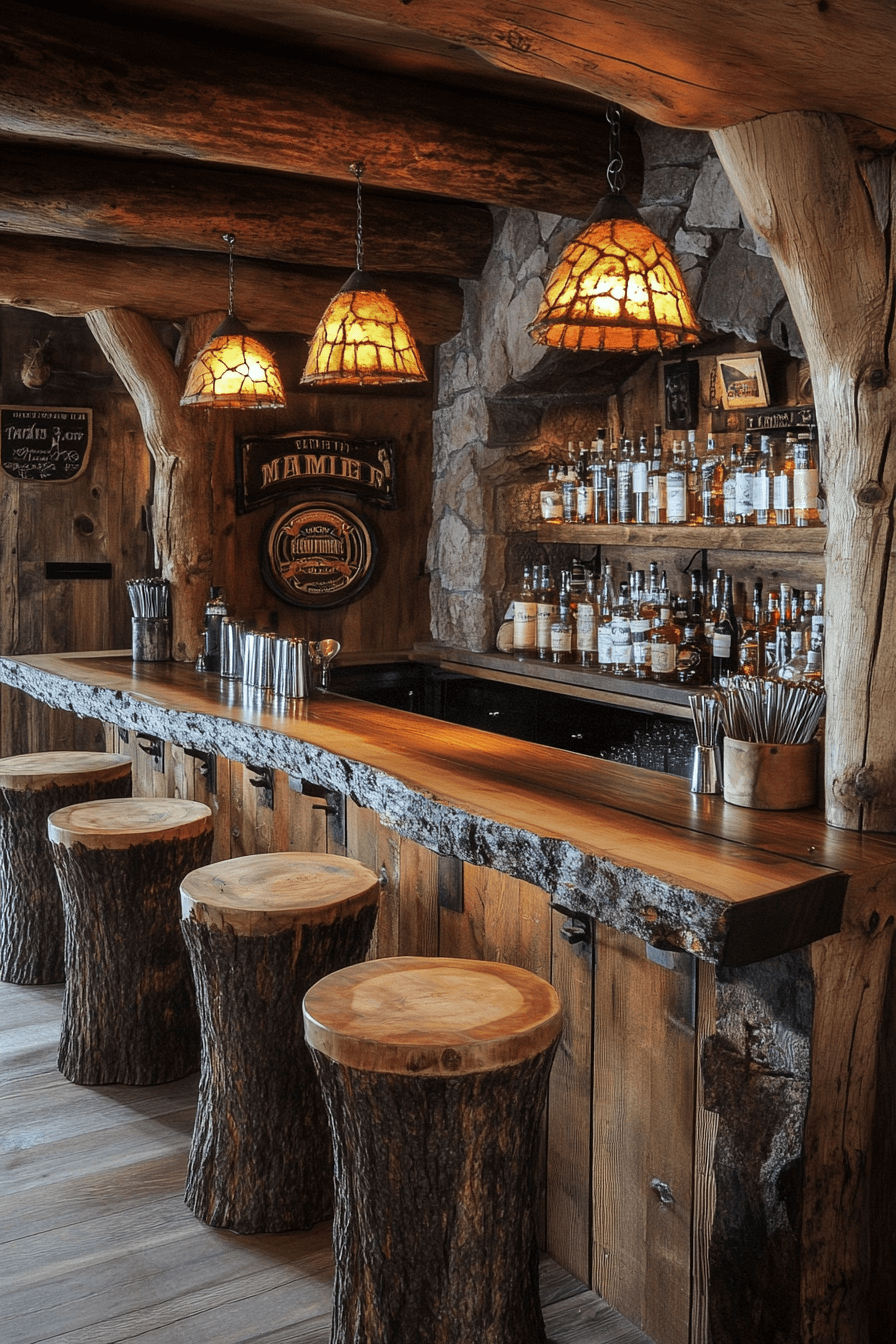 29 Log Home Decor Ideas to Style Your Home with Timeless Log Cabin ...