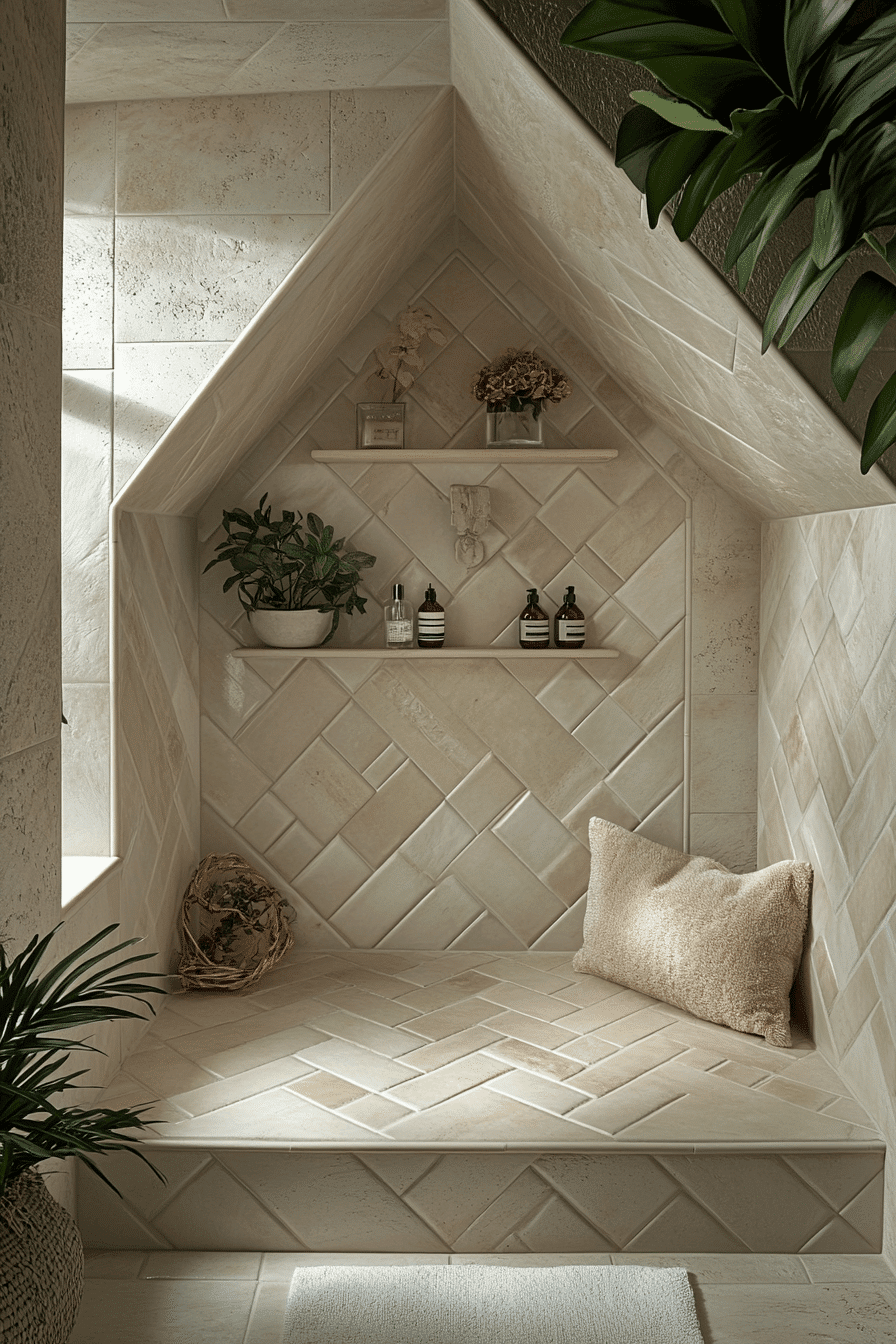 29 Small Bathroom Tile Ideas That Will Make a Big Impact - My Elegant Home