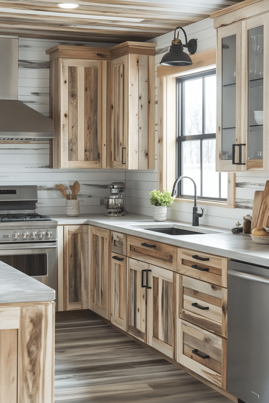 19 Hickory Kitchen Cabinets to Infuse Your Cooking Area with Natural ...