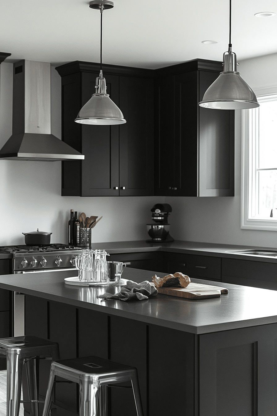 19 Black Kitchen Cabinets to Bring Boldness and Style to Your Kitchen ...