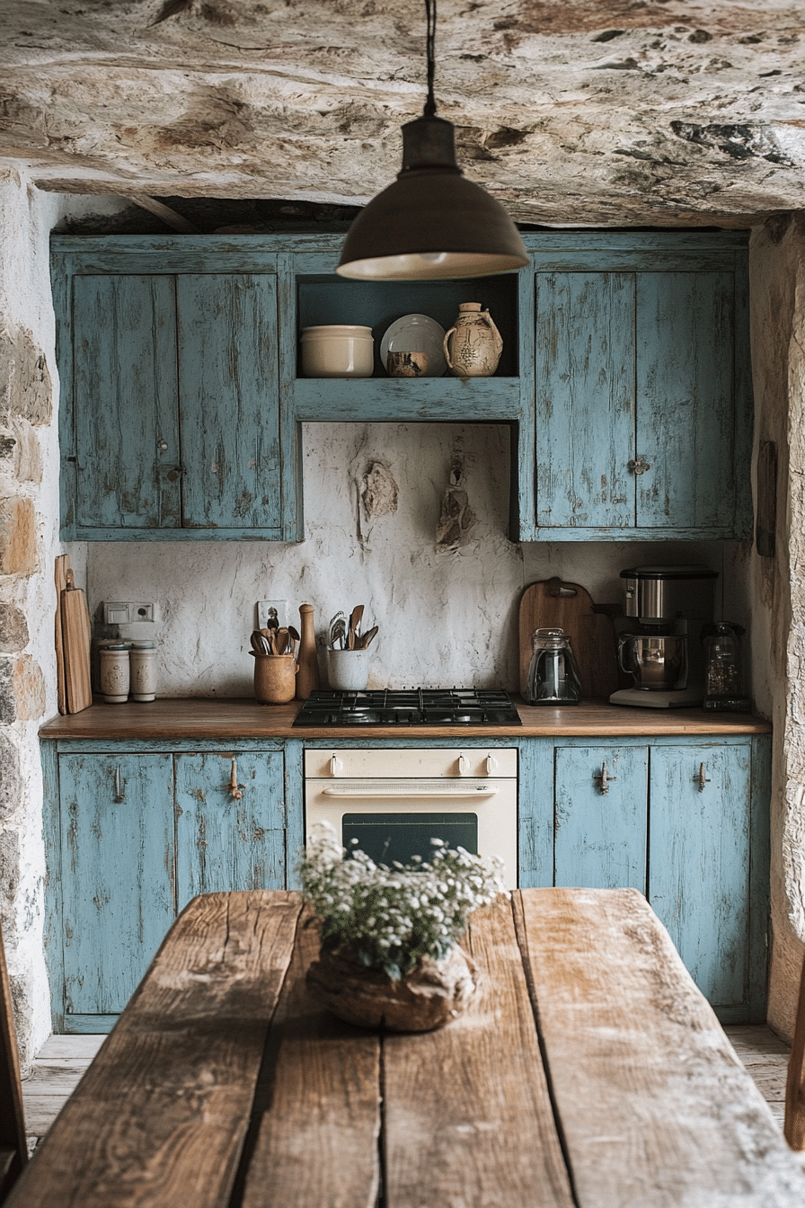 19 Rustic Kitchen Cabinets to Make Your Kitchen Feel Like a Charming ...