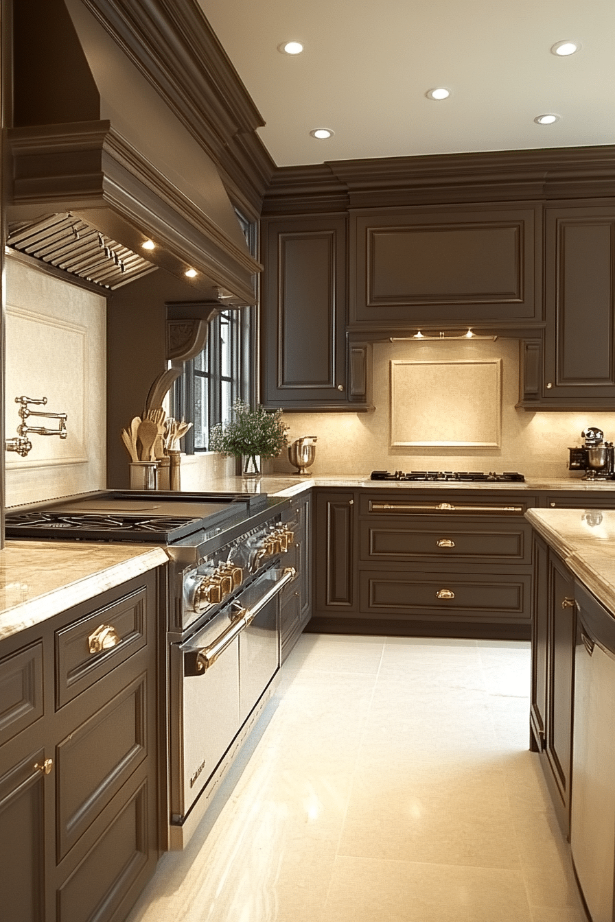 19 Brown Kitchen Cabinets for a Beautiful Blend of Style and Function ...
