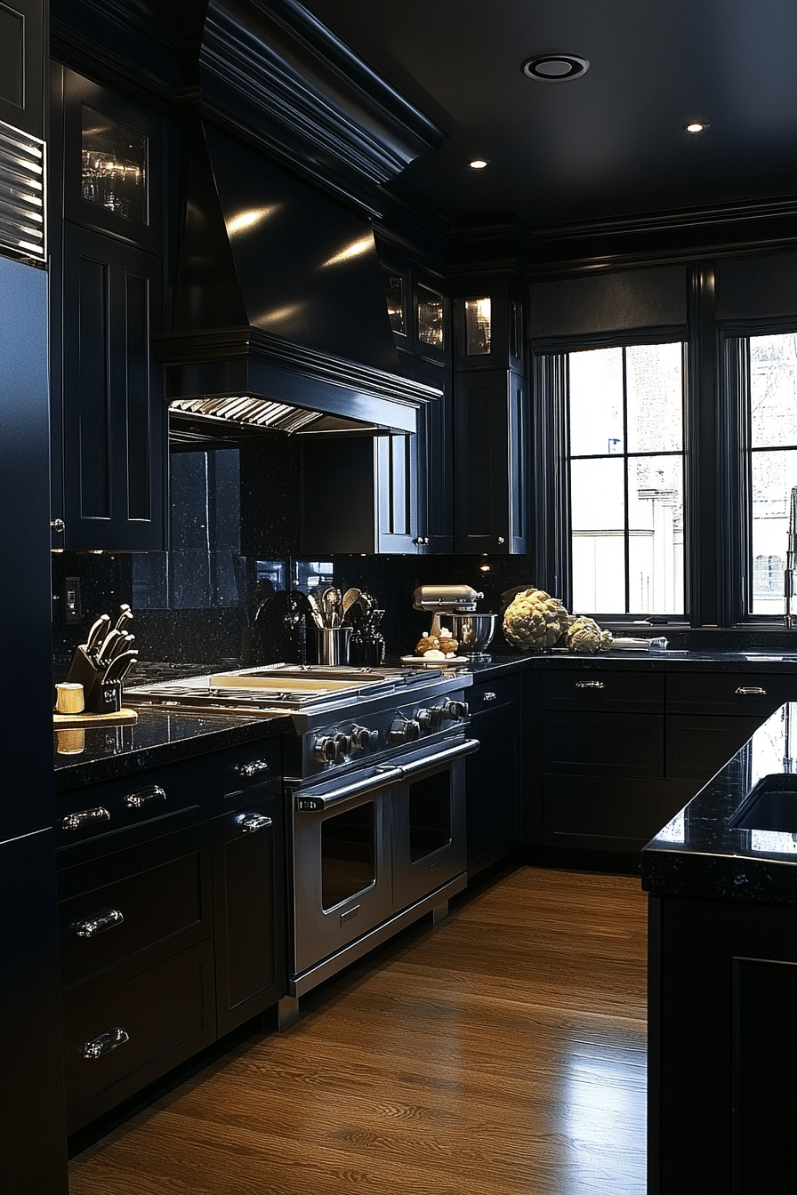 19 Black Kitchen Cabinets to Bring Boldness and Style to Your Kitchen ...