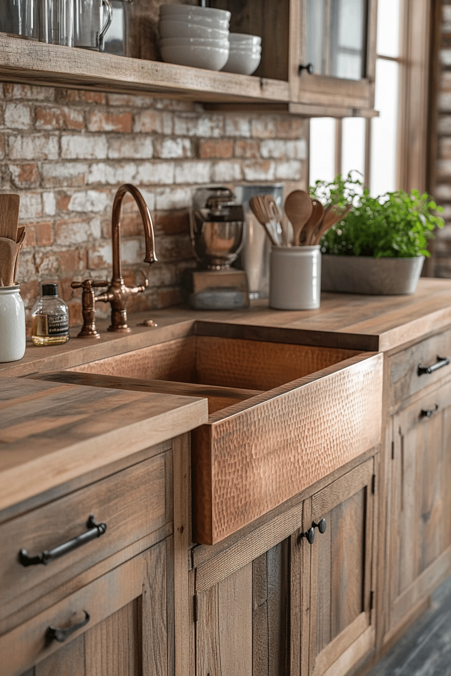 19 Rustic Kitchen Cabinets to Make Your Kitchen Feel Like a Charming ...