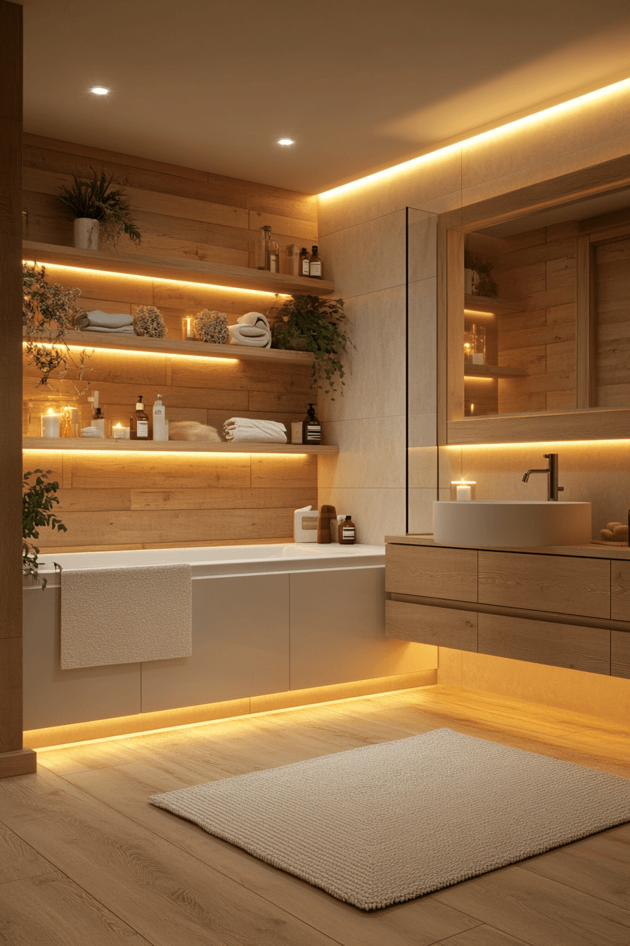 29 Small Bathroom with Tub Ideas to Enhance Your Home’s Bathroom Charm ...