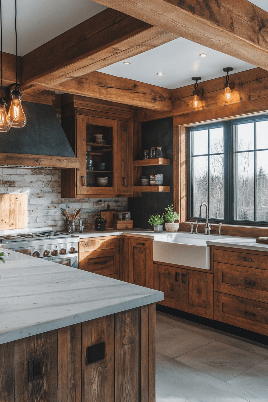 29 Log Home Interiors for a Harmonious Design That Brings Nature to ...