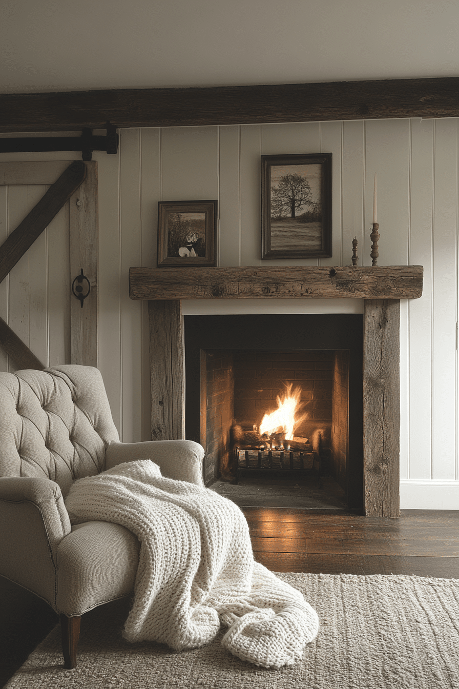 29 Farmhouse Fireplace Ideas to Transform Your Living Space into a ...