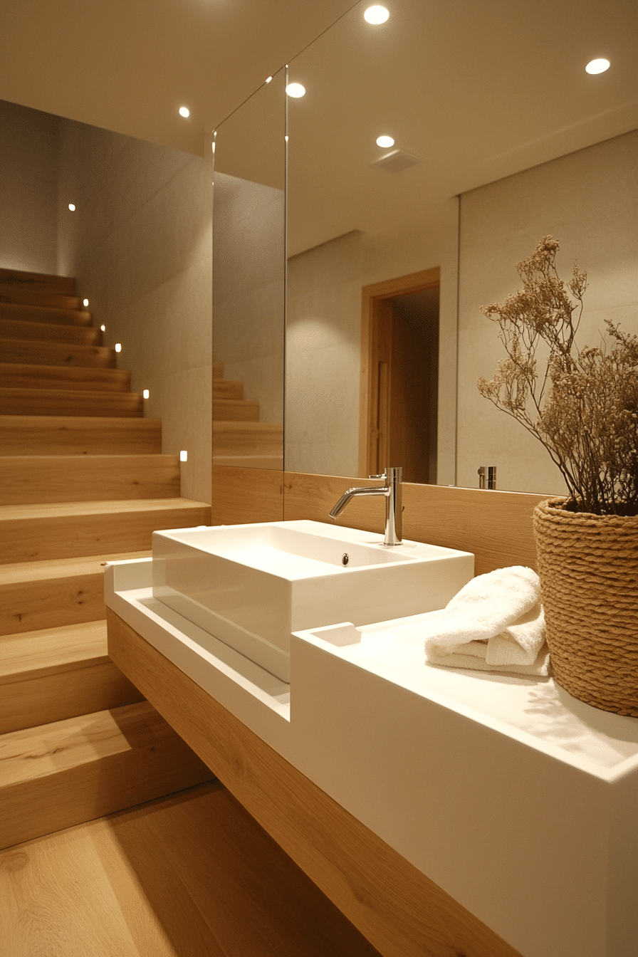 29 Little Cabin Bathroom Designs to Enhance Your Bathroom with Cozy ...