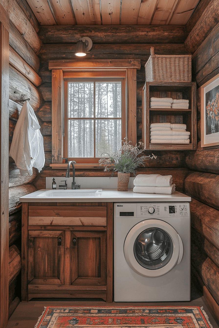 29 Log Home Decor Ideas to Style Your Home with Timeless Log Cabin ...