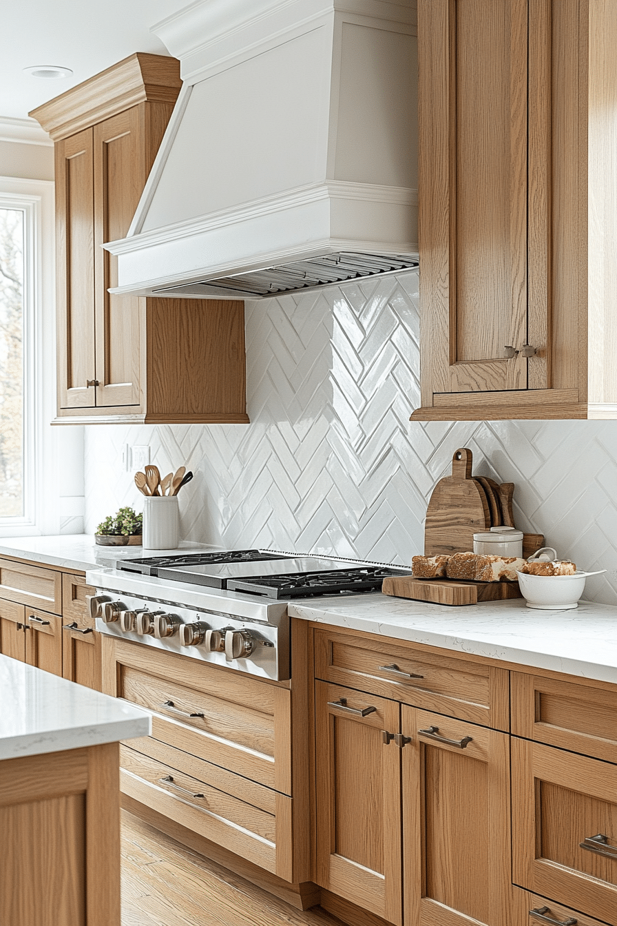 19 Hickory Kitchen Cabinets to Infuse Your Cooking Area with Natural ...