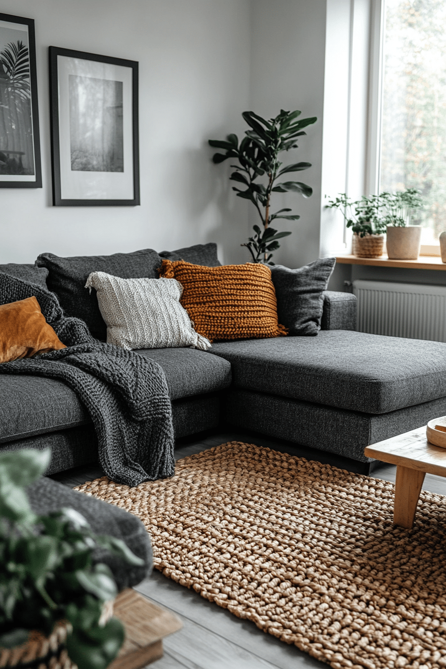 29 Dark Grey Sofa Living Room Ideas to Transform Your Living Room - My ...