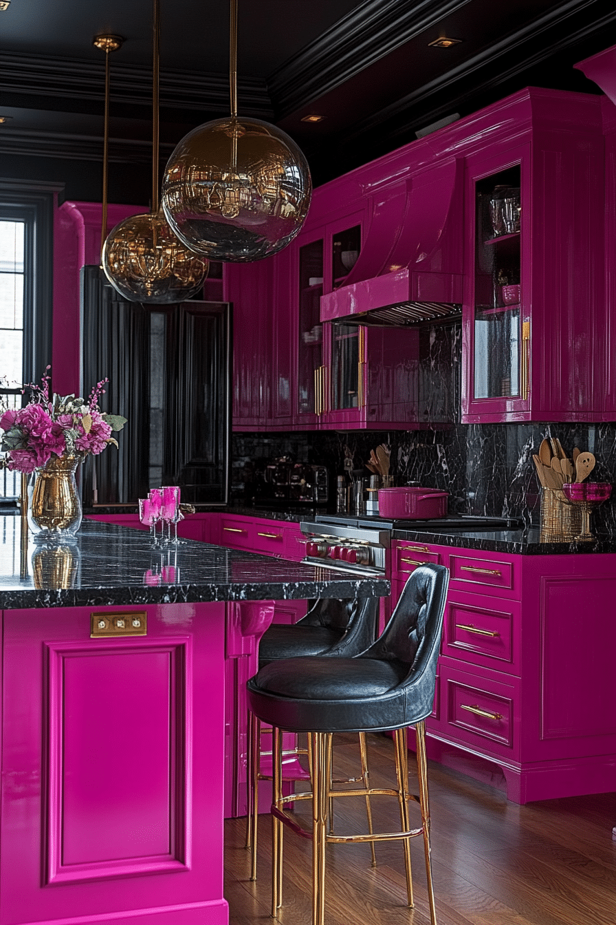 19 Pink Kitchen Cabinets to Add a Touch of Sweetness and Style to Your ...