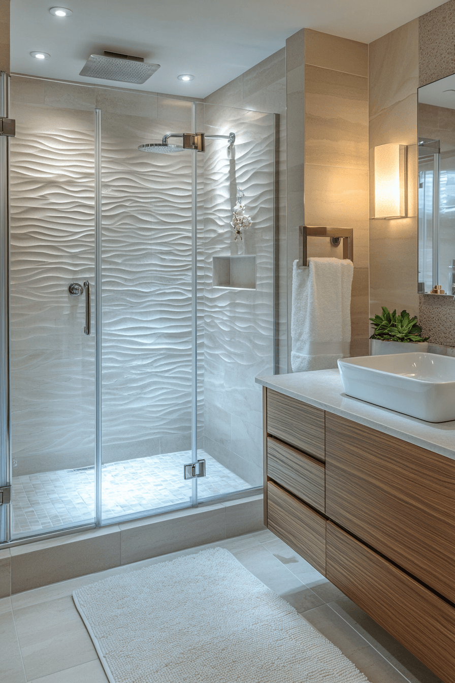 29 Small Bathroom Tile Ideas That Will Make a Big Impact - My Elegant Home