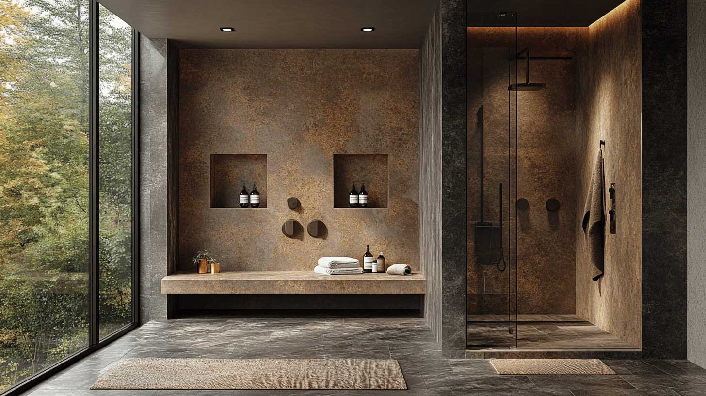 29 Rustic Wet Room Ideas Ideas for a Beautifully Crafted Bathroom Oasis ...