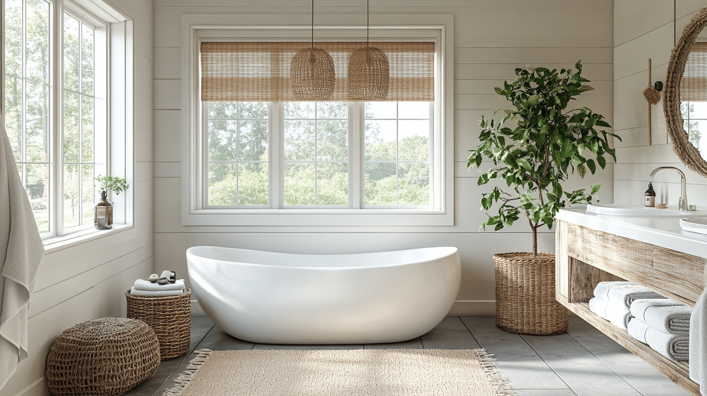 29 Small Bathroom With Tub And Shower Combo Farmhouse Ideas to Create a ...