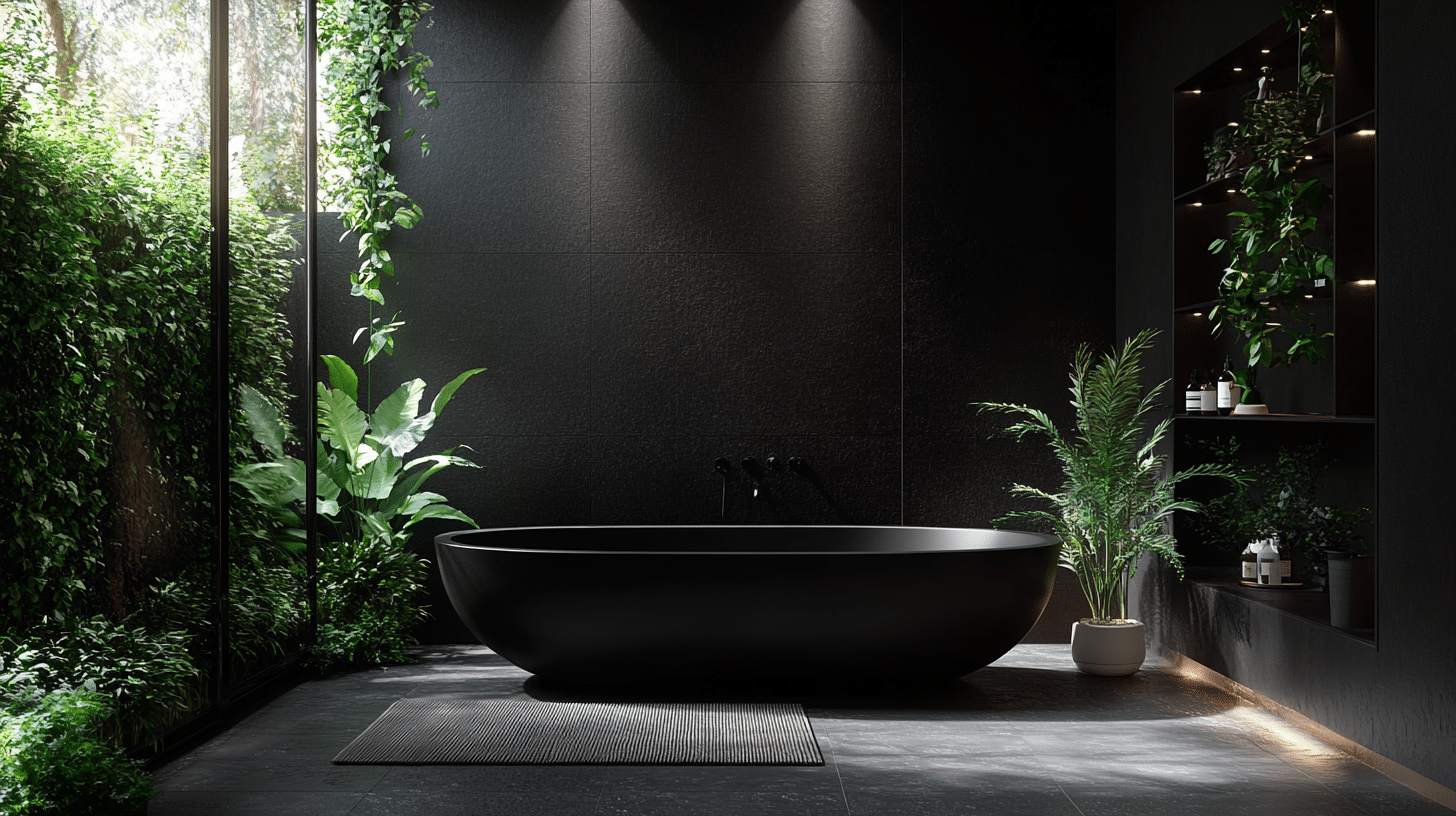 29 Black Bathroom Ideas That Will Transform Your Bathroom into a ...