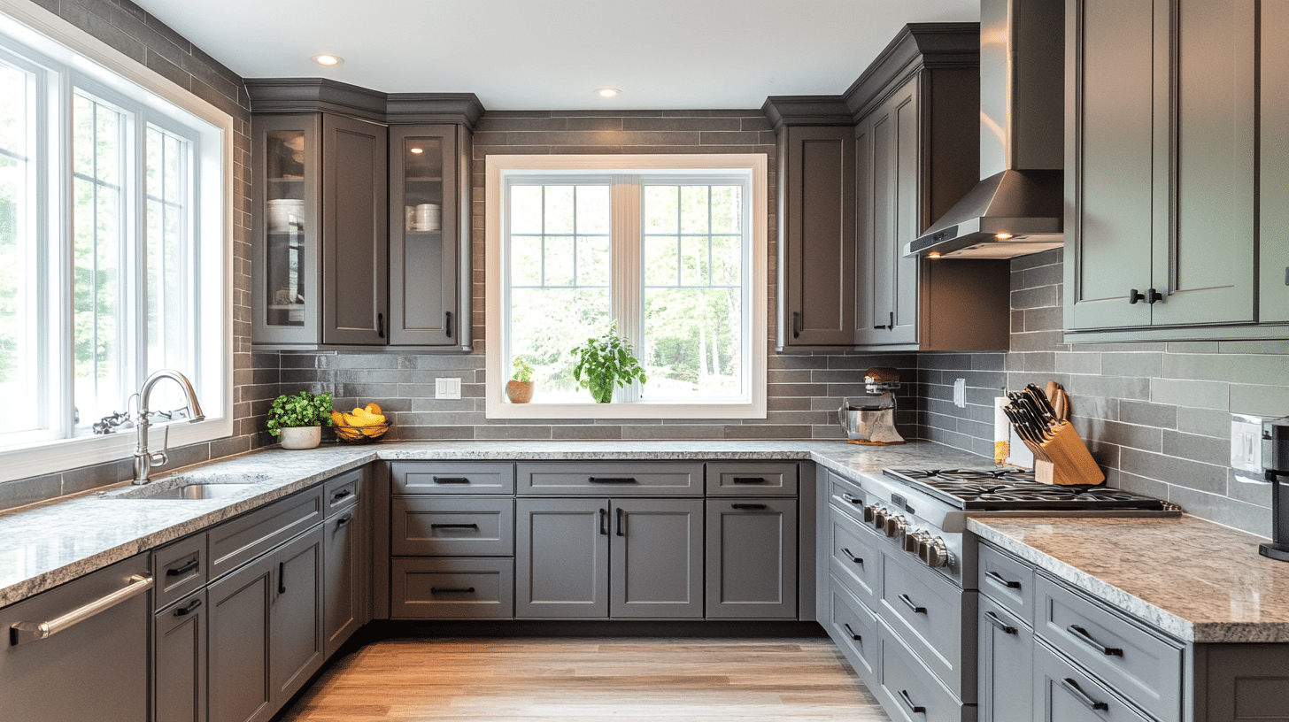19 Gray Kitchen Cabinets for Designing a Versatile and Classy Kitchen ...