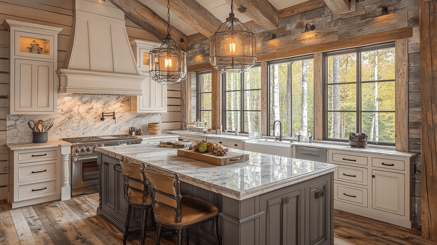 29 Little Cabin Kitchen Ideas to Create a Warm and Practical Culinary ...