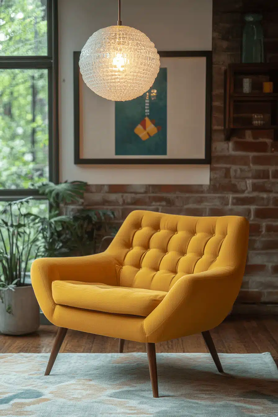 29 Retro Living Rooms Ideas to Make a Statement with Bold Colors and ...